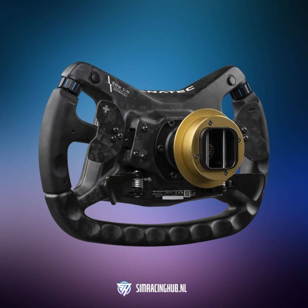 Fanatec Podium Steering Wheel BMW M4 GT3 | SimRacingHub.nl